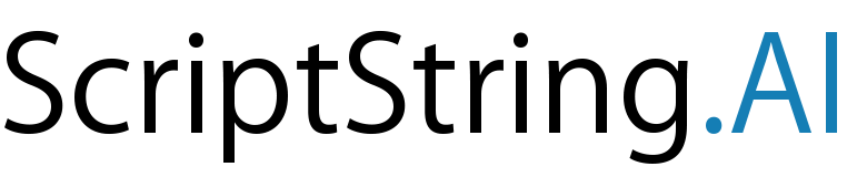 ScriptString.AI: Close the loop between data, insights, and action.